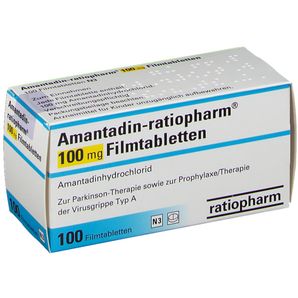 Amantadin-ratiopharm 100 mg 100 St - shop-apotheke.com
