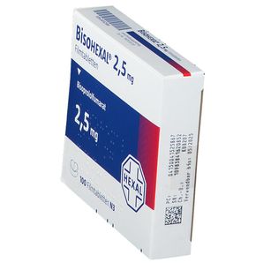 BisoHEXAL® 2,5 mg 100 St - shop-apotheke.com