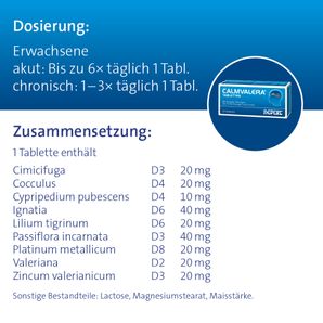 Calmvalera Tabletten 100 St - shop-apotheke.com