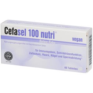 Cefasel 100 nutri® Selen-Tabs 60 St - shop-apotheke.com