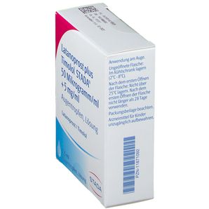 Latanoprost plus Timolol STADA® 50 µg/ml + 5 mg/ml 3x2,5 ml - shop ...