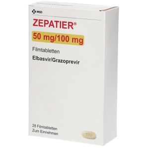 ZEPATIER® 50 mg/100 mg 28 St - shop-apotheke.com