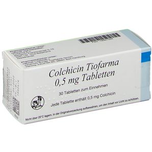 Colchicin Tiofarma 0,5 mg 30 St - shop-apotheke.com