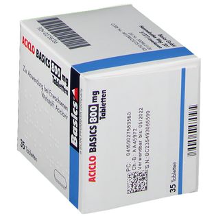 ACICLO BASICS 800 mg 35 St - shop-apotheke.com
