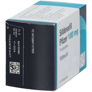 Sildenafil Pfizer 100 mg 24 St - shop-apotheke.com