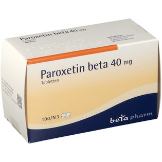 Paroxetin beta 40 mg 100 St - shop-apotheke.com