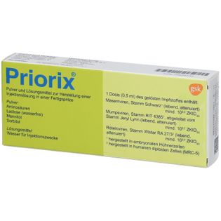 Priorix: Impfstoff | Shop Apotheke