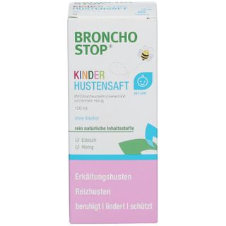 BRONCHO STOP® Kinder Hustensaft 120 ml - Shop Apotheke