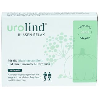 Urolind® Blasen Relax Kapseln 30 St - Shop Apotheke