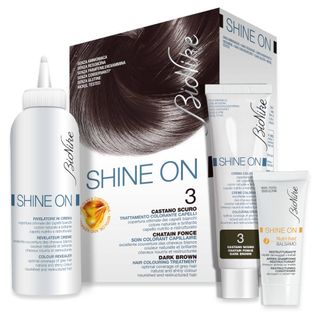 BioNike SHINE ON Pflegende Haarfarbe 3 Dunkelbraun 1 St - Shop Apotheke