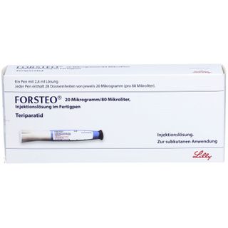 FORSTEO 20 µg/80 µl Inj.-Lsg.im Fertigpen 1 St mit dem E-Rezept kaufen ...