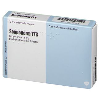 Scopoderm TTS 5 St mit dem E-Rezept kaufen - Shop Apotheke