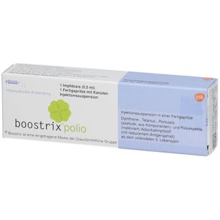 Boostrix® Polio 0,5 ml mit dem E-Rezept kaufen - Shop Apotheke