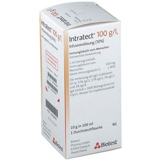 Intratect® 100 g/l 100 ml mit dem E-Rezept kaufen - Shop Apotheke