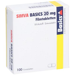 SIMVA BASICS 20 mg 100 St mit dem E-Rezept kaufen - Shop Apotheke