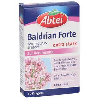 Abtei Baldrian Forte Beruhigungsdragees 30 St - Shop Apotheke