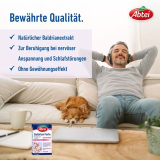 Abtei Baldrian Forte Beruhigungsdragees 30 St - Shop Apotheke