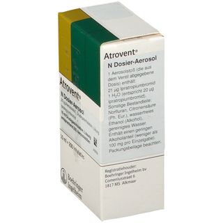 ATROVENT N Dosieraerosol 10 ml mit dem E-Rezept kaufen - Shop Apotheke