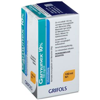 Gamunex® 10 % 100 mg/ml 100 ml mit dem E-Rezept kaufen - Shop Apotheke