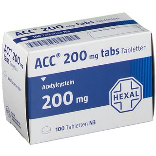 ACC® 200 mg tabs. 100 St mit dem E-Rezept kaufen - Shop Apotheke