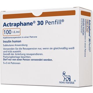 Actraphane® 30 Penfill® 100 I.E./ml 5x3 ml mit dem E-Rezept kaufen ...