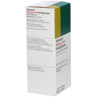 Atrovent® 500 ug/2 ml Fertiginhalat 50x2 ml mit dem E-Rezept kaufen ...