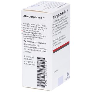 Allergospasmin® N 1 mg/0,5 mg pro Sprühstoß 10 ml mit dem E-Rezept ...