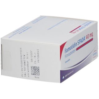 Famotidin STADA® 40 mg 100 St mit dem E-Rezept kaufen - Shop Apotheke