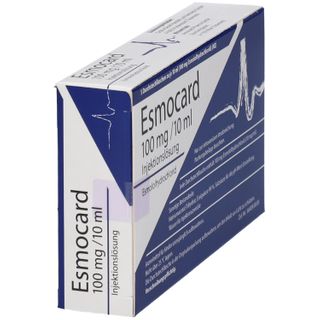 Esmocard® 100 mg/10 ml 5x10 ml mit dem E-Rezept kaufen - Shop Apotheke