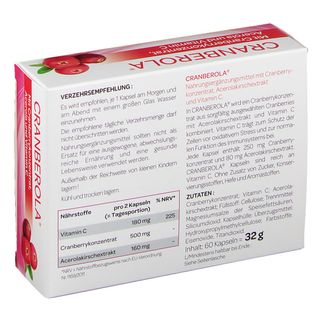 Cranberola® Kapseln 60 St - Shop Apotheke