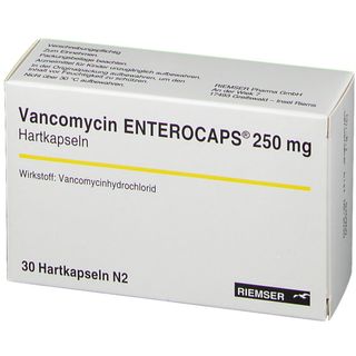 Vancomycin ENTEROCAPS® 250 mg 30 St mit dem E-Rezept kaufen - Shop Apotheke