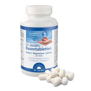 Dr. Jacob's Basentabletten Basen-Citrat-Mineralstoffe Kalium Magnesium ...