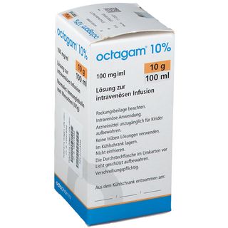 octagam® 10 % 100 ml mit dem E-Rezept kaufen - Shop Apotheke