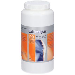 Calcimagon®-D3 500 mg/ 400 I.E. Kautabletten 180 St - Shop Apotheke