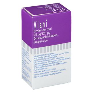 Viani® 25 µg/125 µg 120 St mit dem E-Rezept kaufen - Shop Apotheke