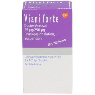 Viani® forte 25 ug/250 ug 120 St mit dem E-Rezept kaufen - Shop Apotheke