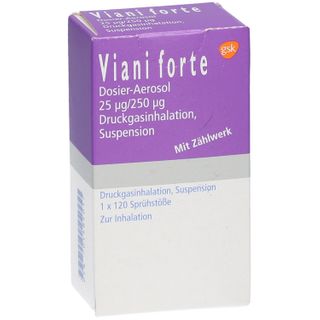Viani® forte 25 ug/250 ug 120 St mit dem E-Rezept kaufen - Shop Apotheke