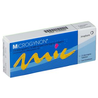 MICROGYNON® 150 µg/30 µg 21 St mit dem E-Rezept kaufen - Shop Apotheke