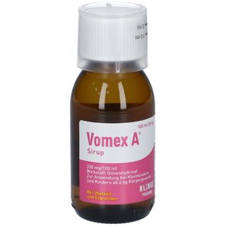 Vomex A® Sirup 100 ml - Shop Apotheke