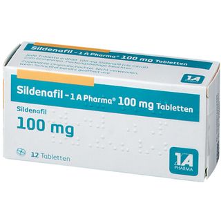 Sildenafil 1A Pharma® 100Mg 12 St mit dem E-Rezept kaufen - Shop Apotheke