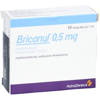 Bricanyl® 0,5 mg 10x1 ml mit dem E-Rezept kaufen - Shop Apotheke