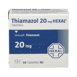 Thiamazol 20 mg HEXAL® 50 St mit dem E-Rezept kaufen - Shop Apotheke