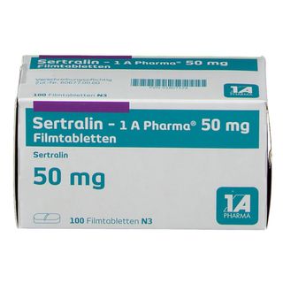 Sertralin 1A Pharma® 50Mg 100 St mit dem E-Rezept kaufen - Shop Apotheke