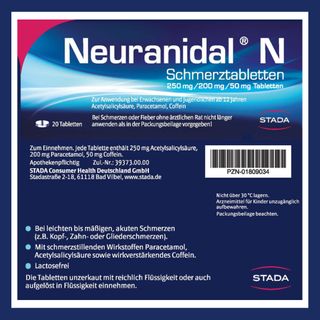 Neuranidal® N 20 St - Shop Apotheke