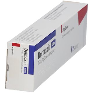 Dermoxin Salbe 0,5 mg/1 g 30 g mit dem E-Rezept kaufen - Shop Apotheke