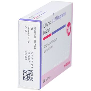 Euthyrox® 112 µg 100 St mit dem E-Rezept kaufen - Shop Apotheke