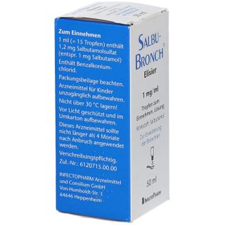 SalbuBronch® Elixier 1 mg/ml 50 ml mit dem E-Rezept kaufen - Shop Apotheke