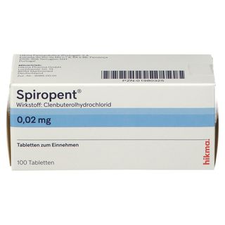 Spiropent® 100 St mit dem E-Rezept kaufen - Shop Apotheke