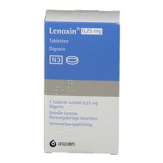 Lenoxin® 0,25 mg 100 St mit dem E-Rezept kaufen - Shop Apotheke