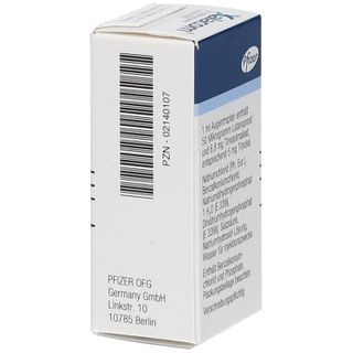 Xalacom® 50 µg Latanoprost + 5 mg Timolol pro ml 1x2,5 ml mit dem E ...